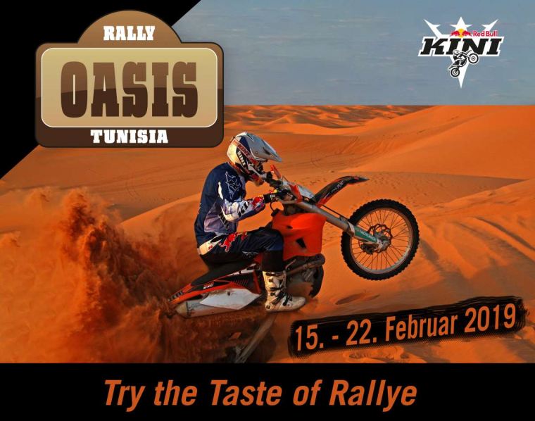Mit den Kini - Freunden zur OASIS RALLYE TUNESIEN - 15. BIS 22. FEBRUAR 2019 | Motorradreporter